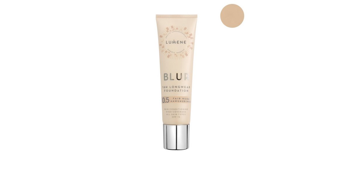 Kjøp Lumene Foundation - Blur 16H Longwear Foundation SPF 15 | Nelly